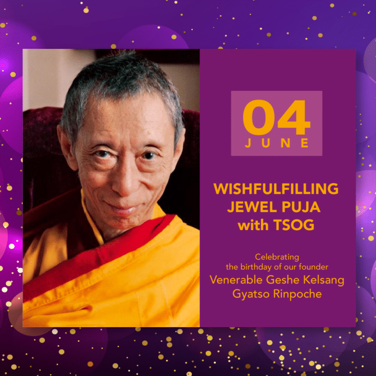 Celebrating Venerable Geshe Kelsang Gyatso's Birthday - Kadampa ...