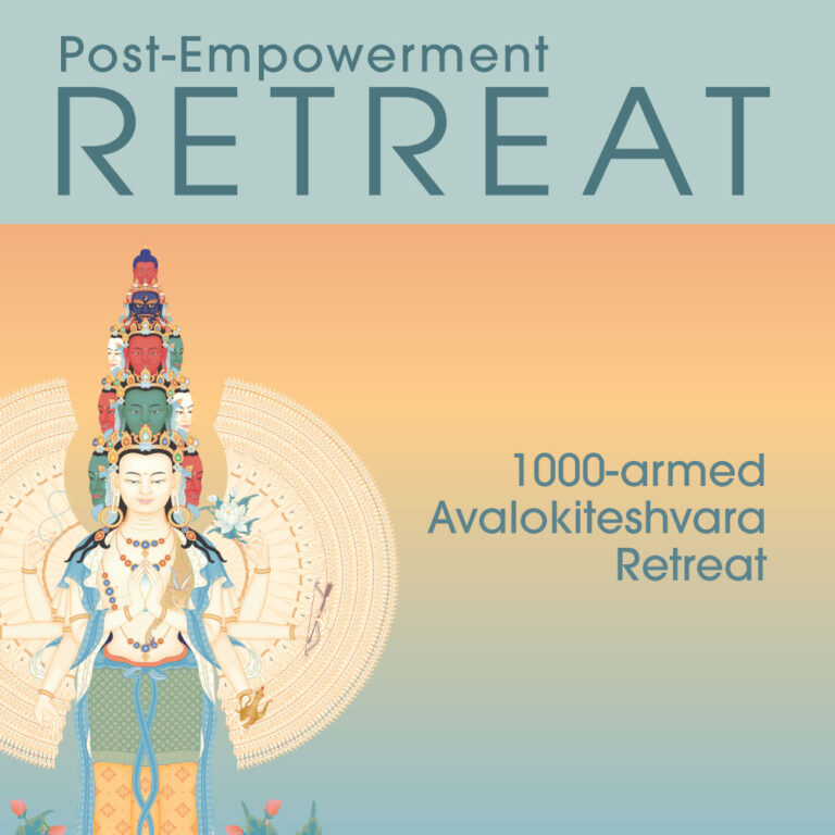 Post-Empowerment Retreat - Kadampa Meditation Center New York City